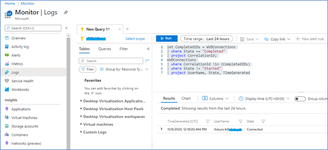 Terminalworks Blog | Monitoring Windows Virtual Desktop using Azure Log ...