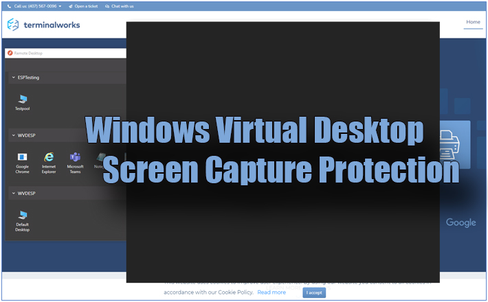 Terminalworks Blog | Windows Virtual Desktop | Enable screen capture ...