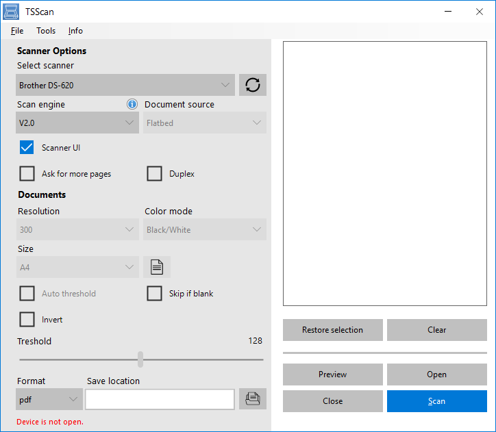 TSScan Tech Support Page | Terminalworks