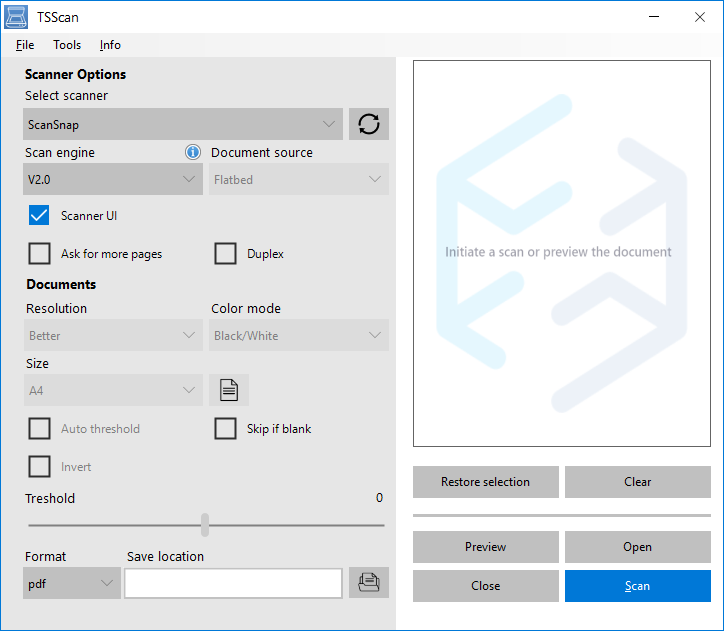 TSScan Tech Support Page | Terminalworks