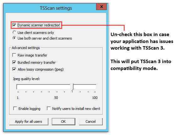 TSScan Tech Support Page | Terminalworks